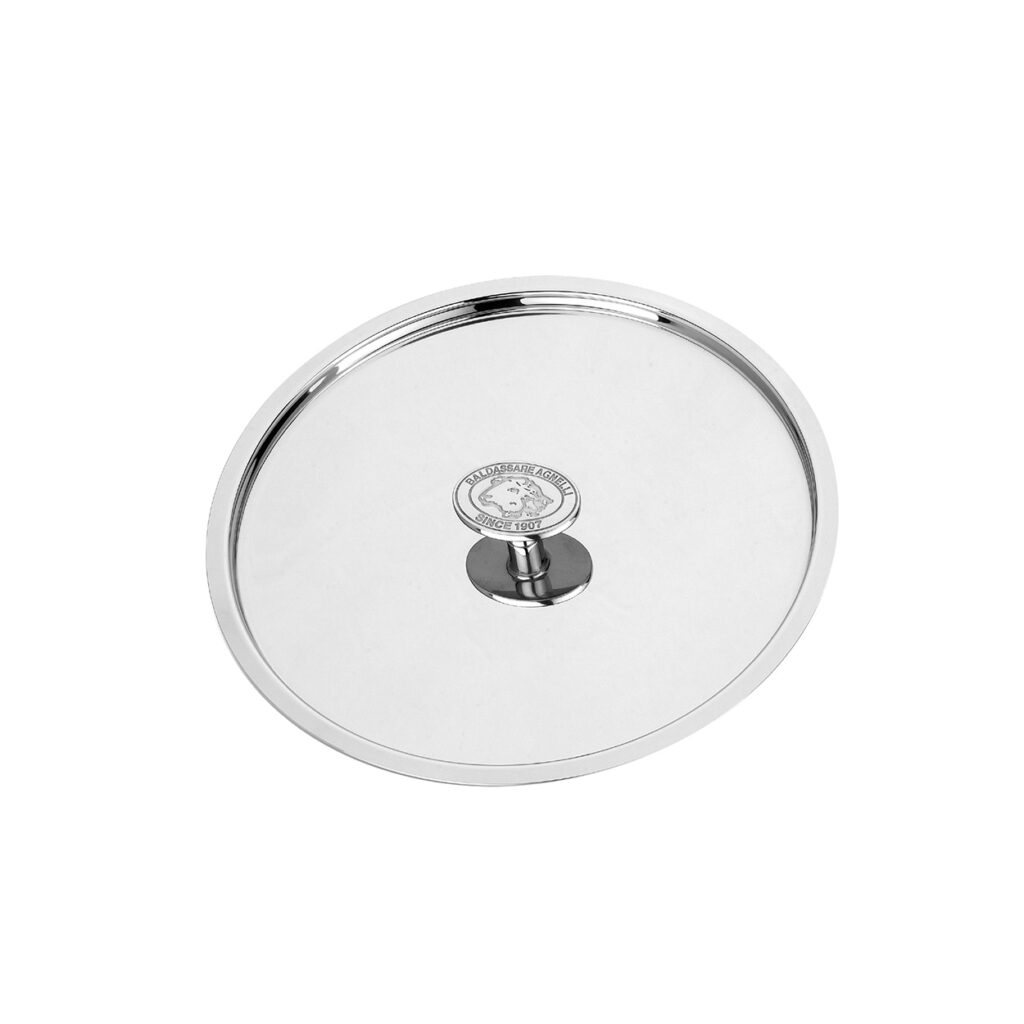 Coperchio in acciaio inox - 1 ponticello